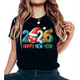 Christmas New Year Themed Spiritual Black S-5XL Print Tshirt Trendy ...