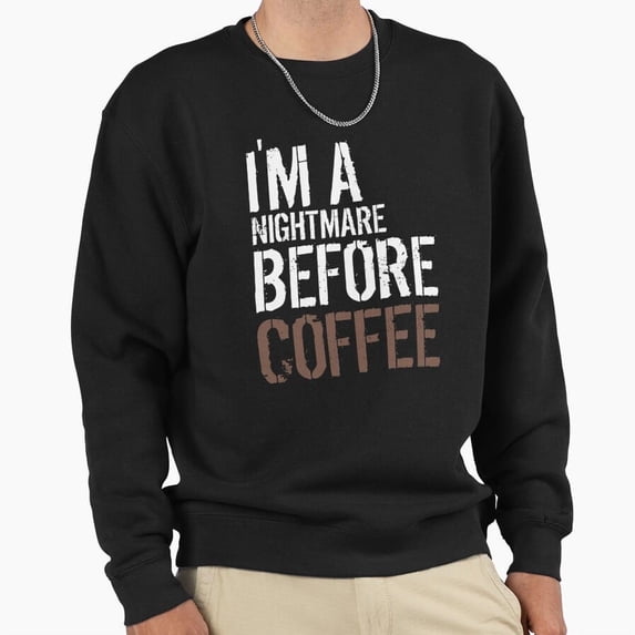 Christmas Night Before Coffee Retro Vintage Funny Graphic Aesthetic ...