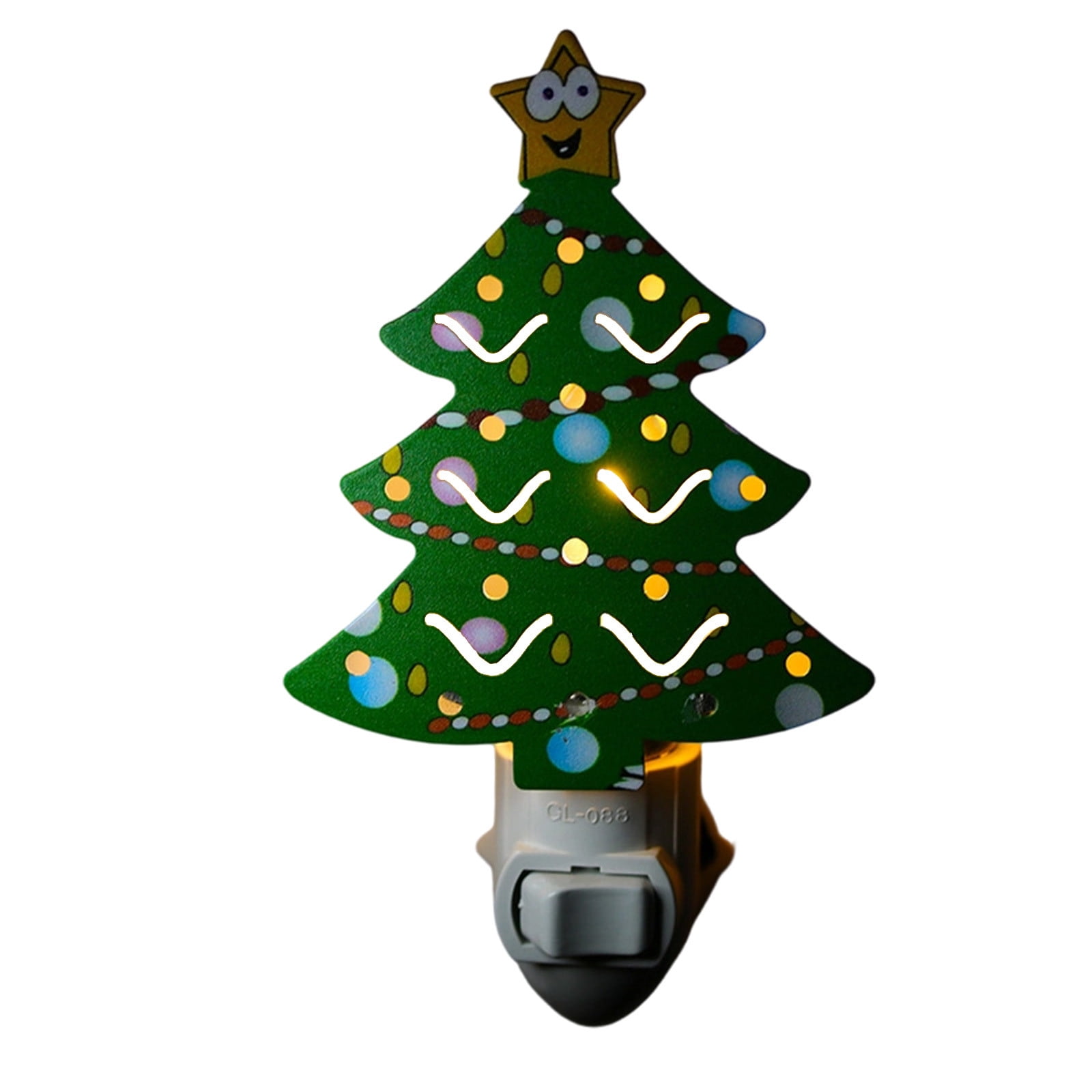 Christmas Night Light, Night Lights, Plug-In Wall Decor, Rotatable ...