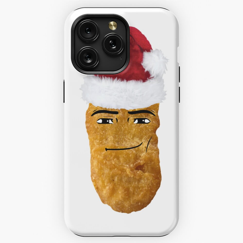 Christmas Nugget Meme Funny Food Humor Design for iPhone 17 16 15 14 13 ...