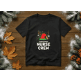 Christmas Nurse Crew Elf Hat Reindeer Holiday Medical Unisex T-Shirt ...
