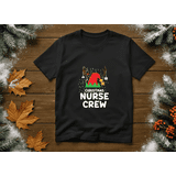 Christmas Nurse Crew Elf Hat Reindeer Holiday Medical Unisex T-Shirt ...
