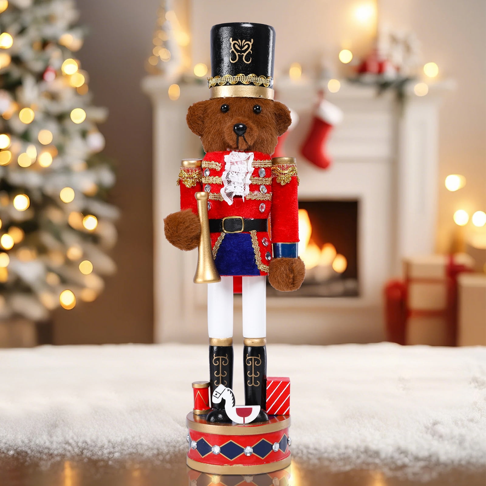 Christmas Nutcracker-Teddy Bear Costume Traditional Wooden Bear ...