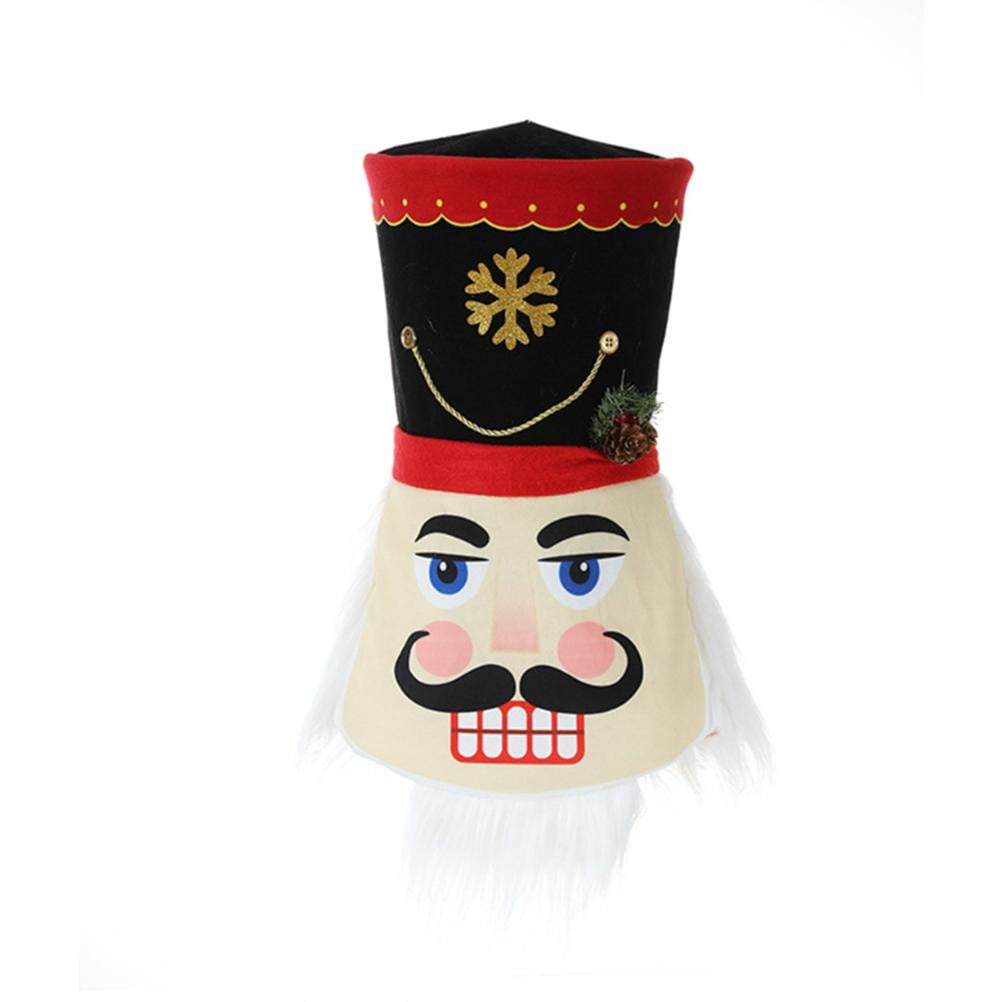 Walmart Christmas Nutcracker Top Hat Tree Topper for Xmas Home ...