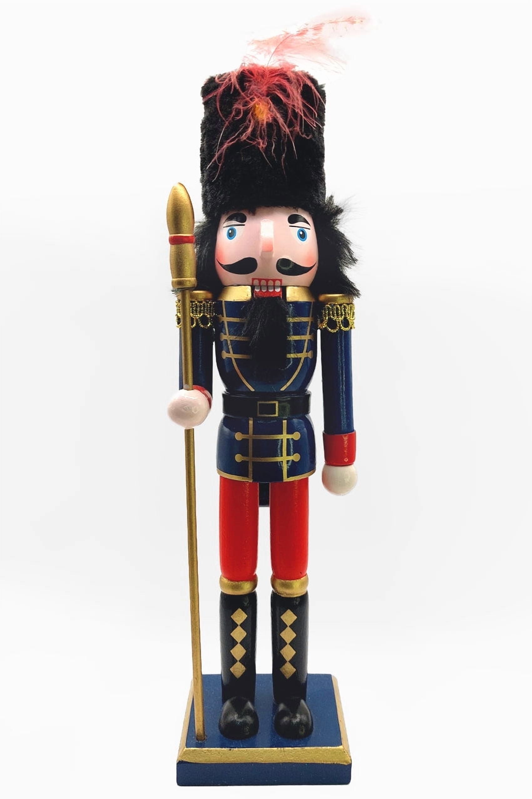 Christmas Nutcracker the Staffbearer. Wizardi Classic Festive ...