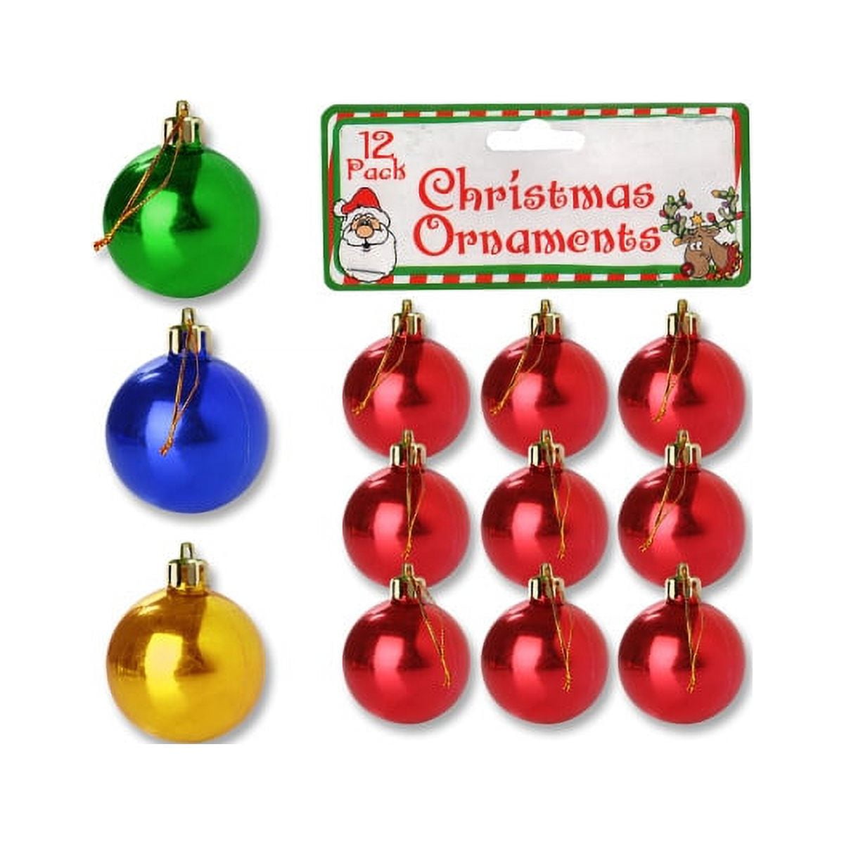 Christmas Ornament Bulbs (Available in a pack of 25) - Walmart.com