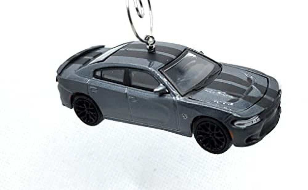 Christmas Ornament for 2018 Dodge Charger SRT Hellcat Gray Black ...