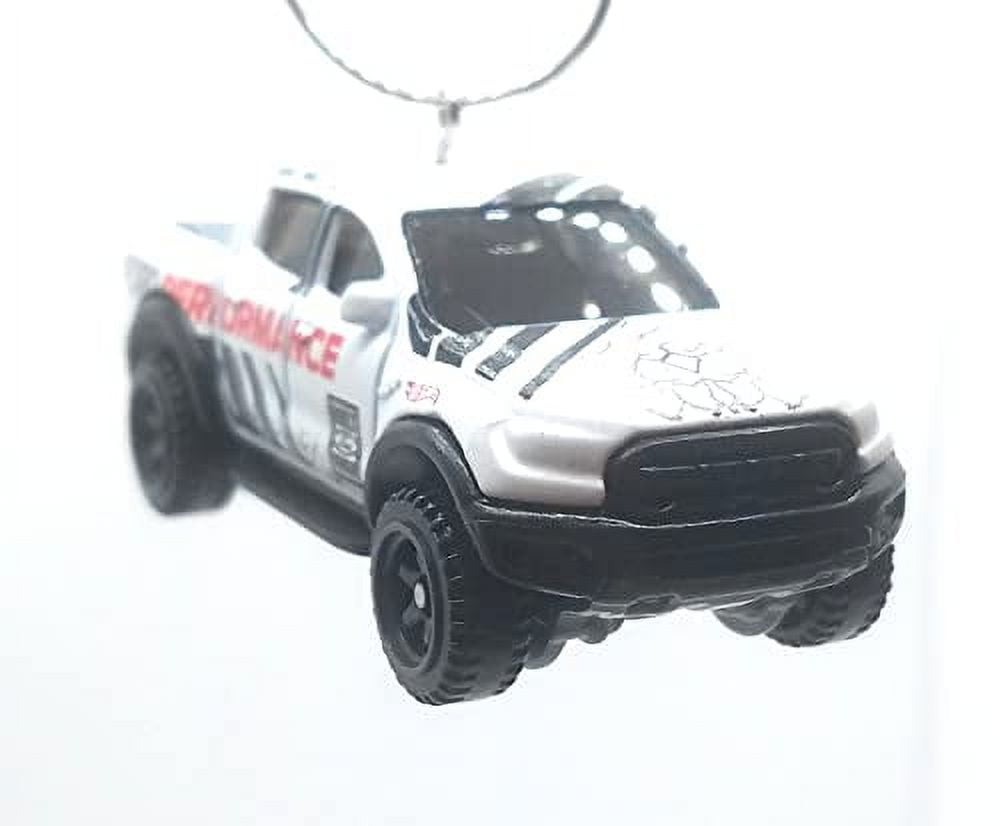 Christmas Ornament for 2019 Ford Ranger Raptor White Black - Walmart.com