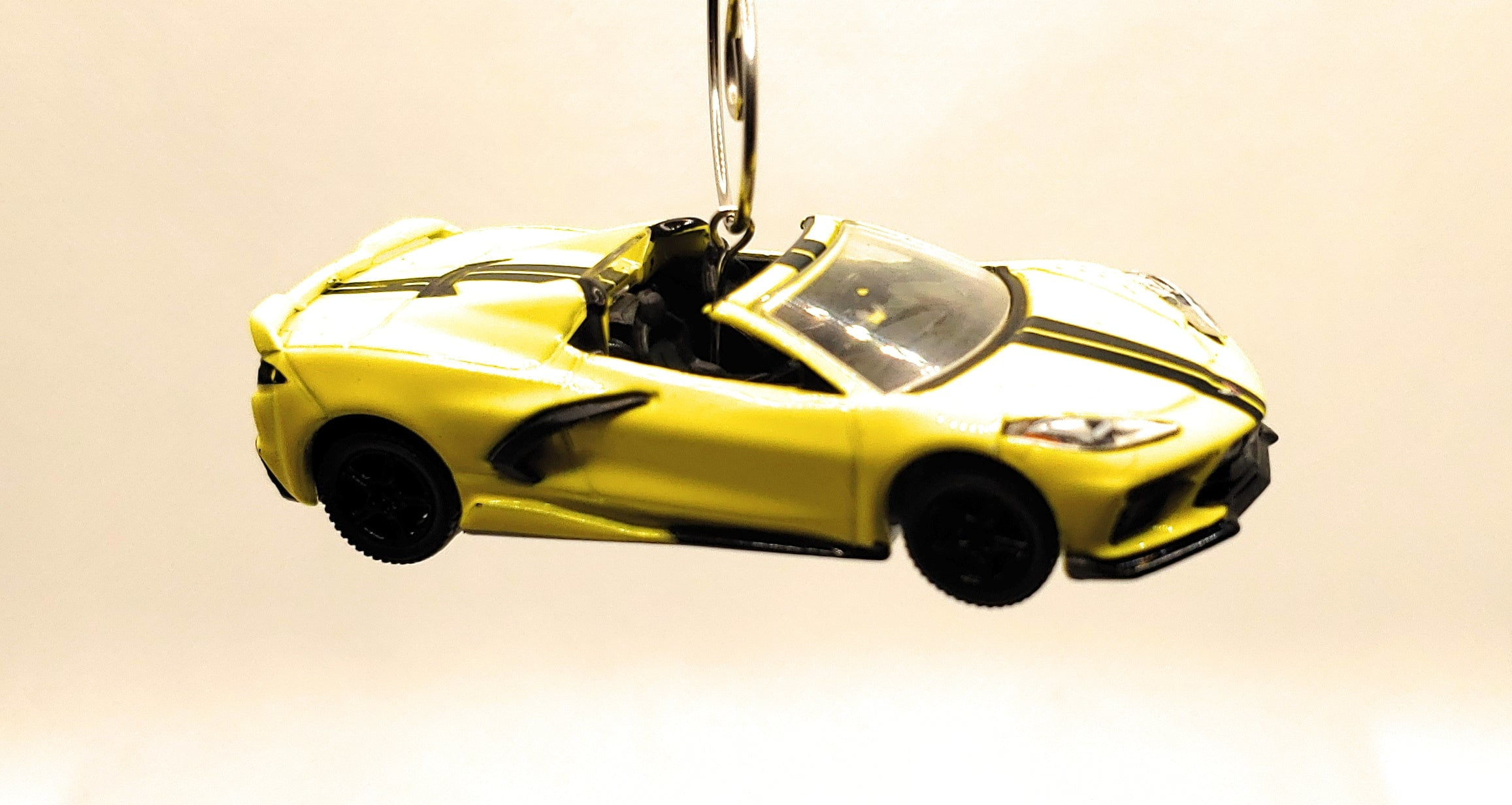 Christmas Ornament for 2022 Chevy Corvette C8 Yellow - Walmart.com