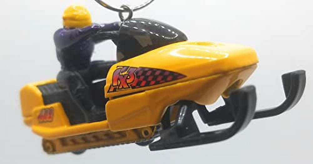 Christmas Ornament for Snowmobile Yellow - Walmart.com