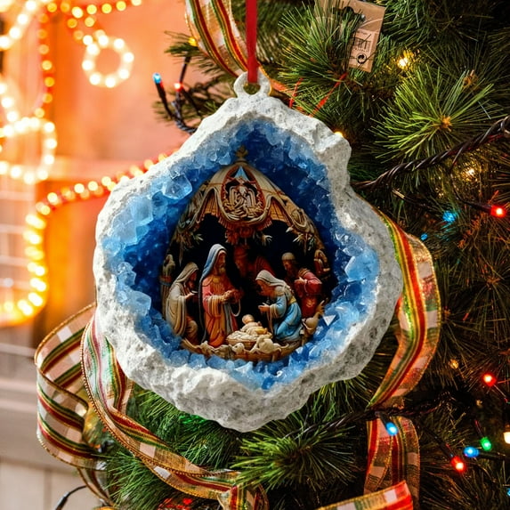 Christmas Ornaments under $5! Yannianjz Acrylic Religious Hanging ...