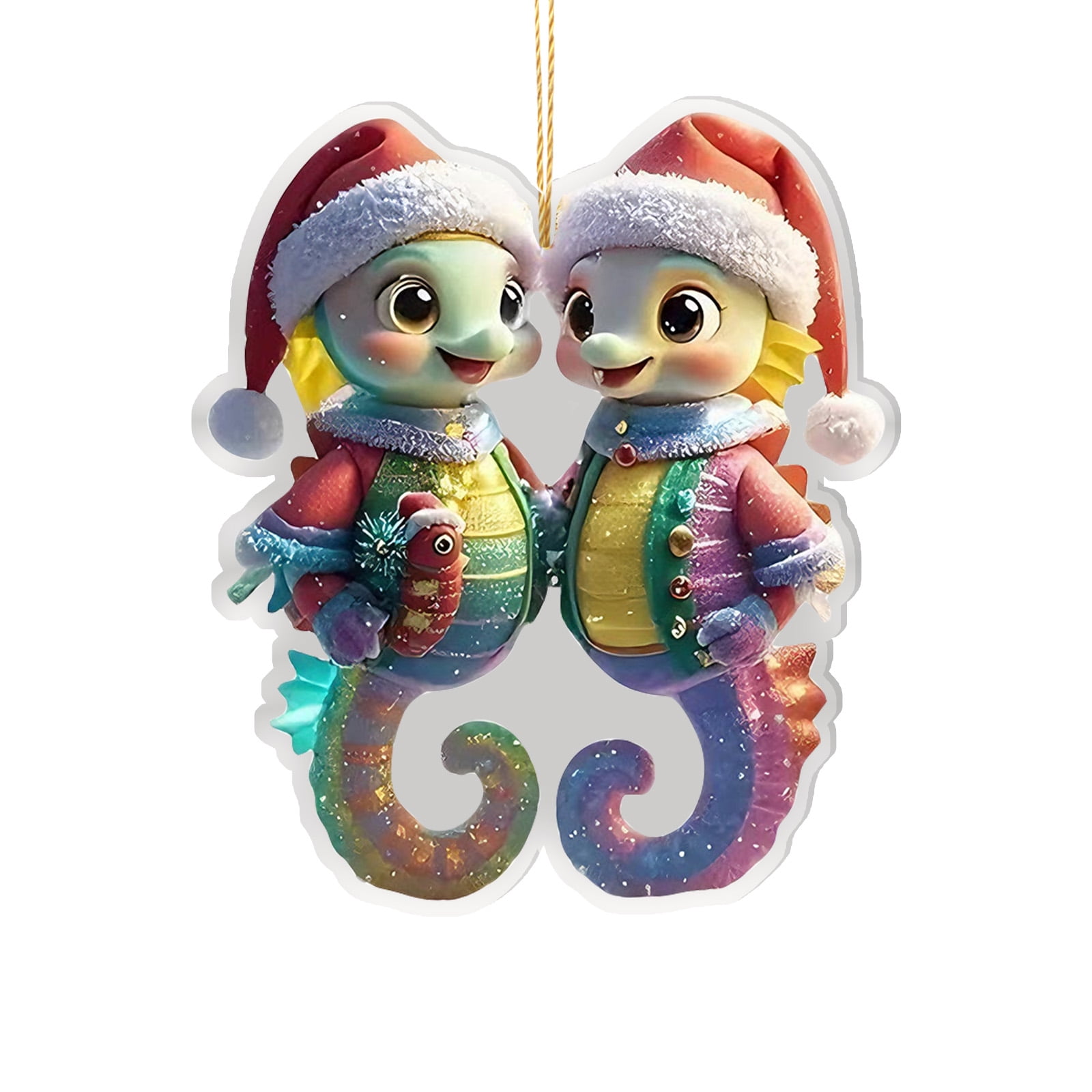 Christmas Ornaments Acrylic Hanging Ornaments Acrylic Drop Pendant ...