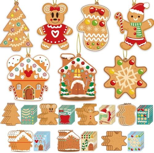 Christmas Ornaments Art and Crafts for Kids - 28pcs DIY Christmas ...