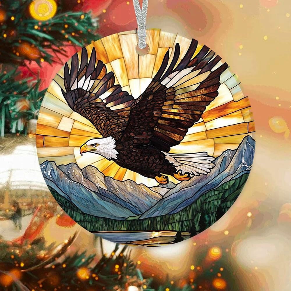Christmas Ornaments Bald Eagle, Bald Eagle Ornament, Bald Eagle ...