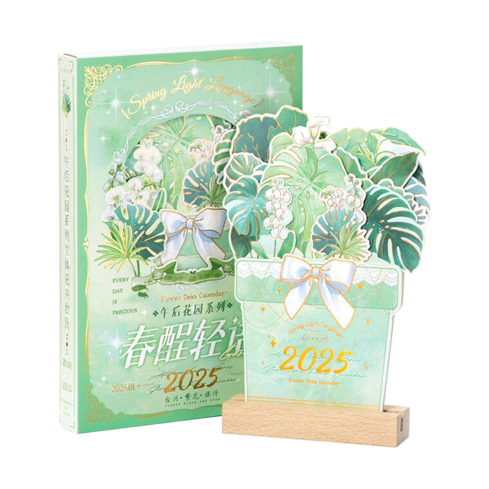 Christmas Ornaments Clearance! Zainafacai 2025 Flower Calendar Flower ...