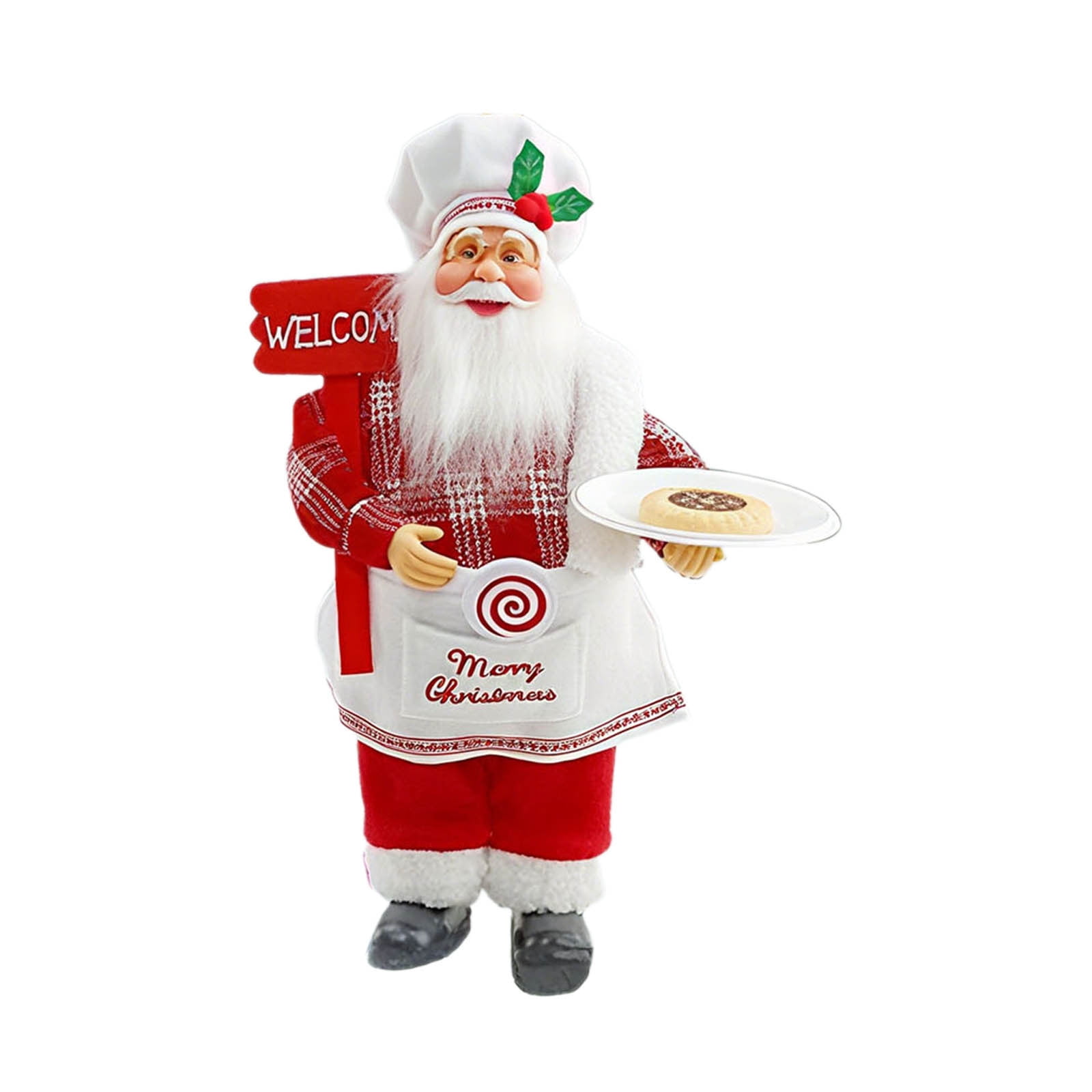 Christmas Ornaments Cute Santa Claus Xmas Tree Decorations Santa ...