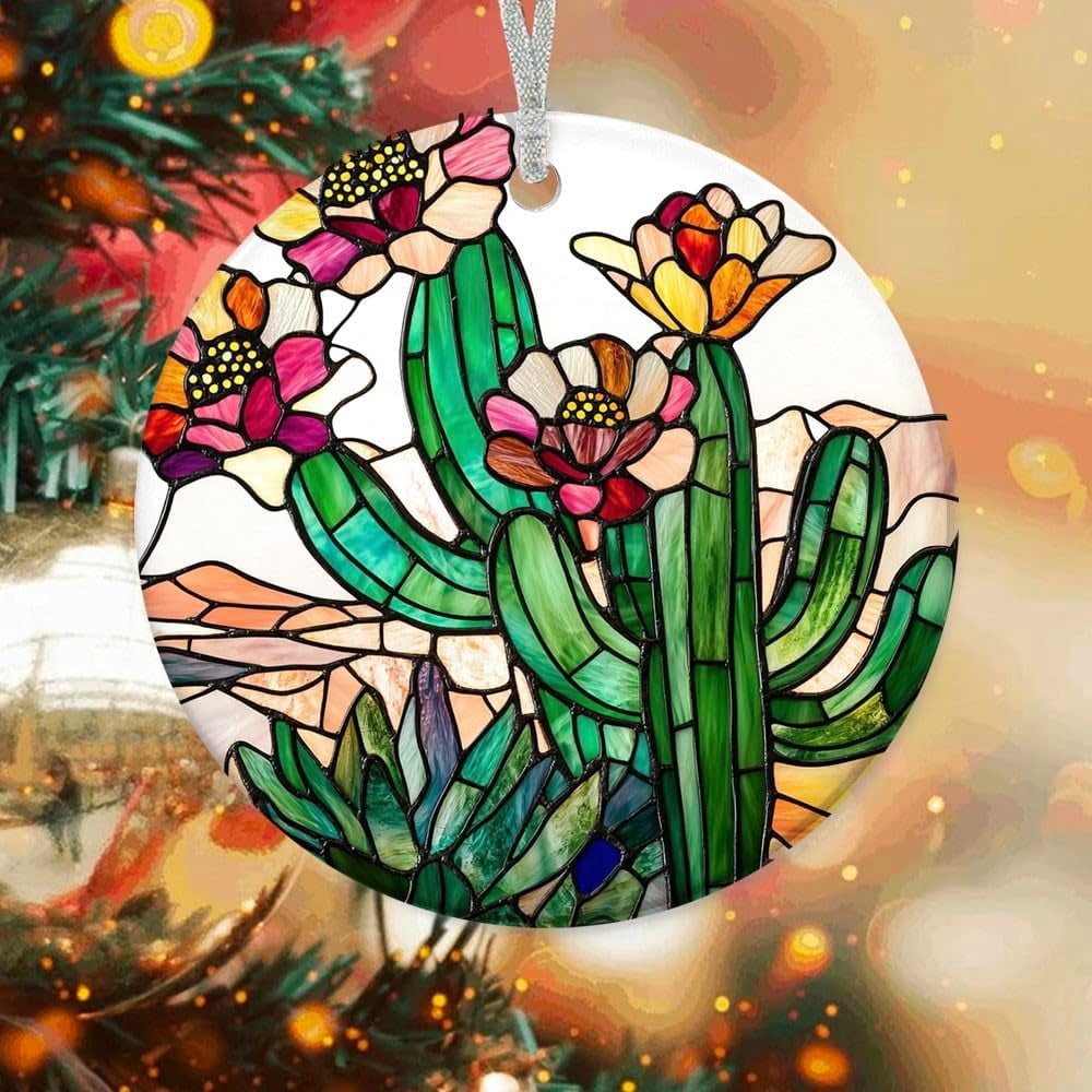 Christmas Ornaments Desert Cactus, Desert Cactus Ornament, Desert ...