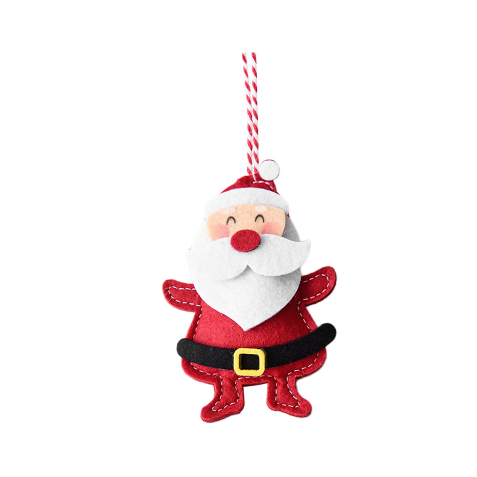 Christmas Ornaments Festive Tree Decorations With Snowflake And Holiday ...