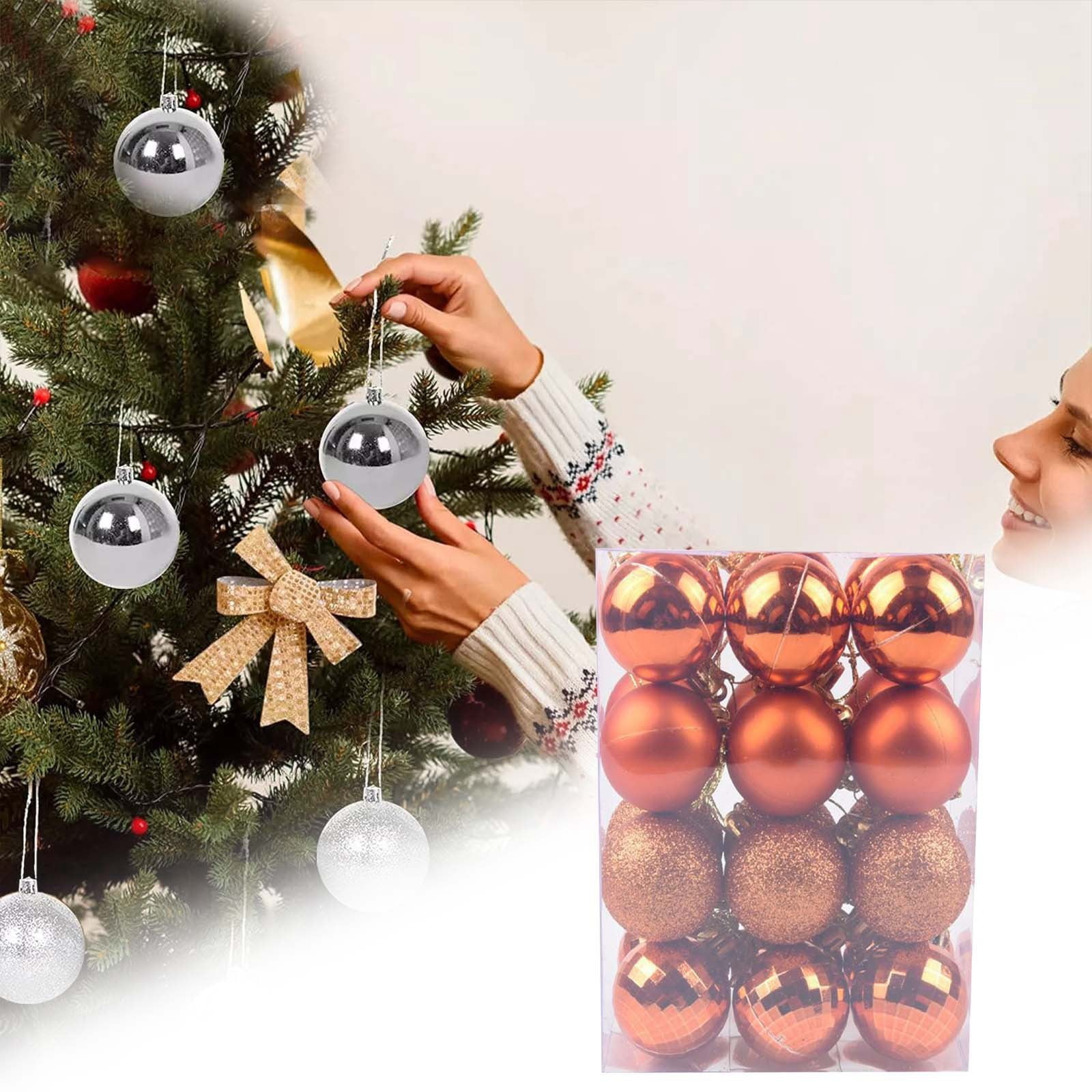 Christmas Ornaments Shatproof Unbreakable Christmas Ball Ornaments for ...