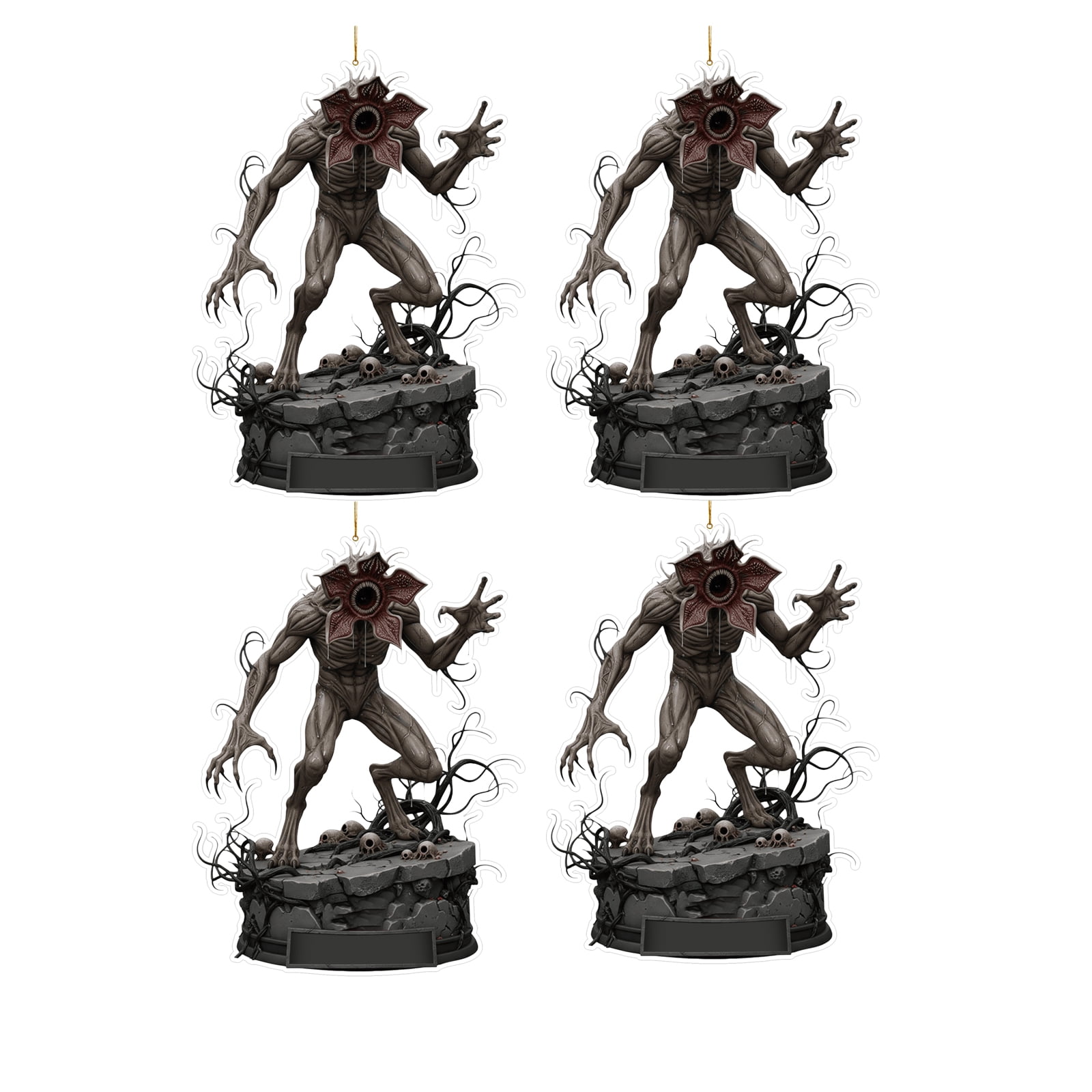 Christmas Ornaments Things Stranger Character - Themed Hanging ...