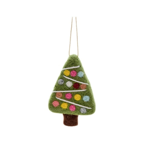 Christmas Ornaments, Tree Decorations, Wool Felt Handmade Holiday ...
