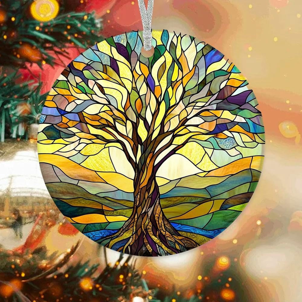 Christmas Ornaments Tree of Life, Tree of Life Ornament, Tree of Life ...