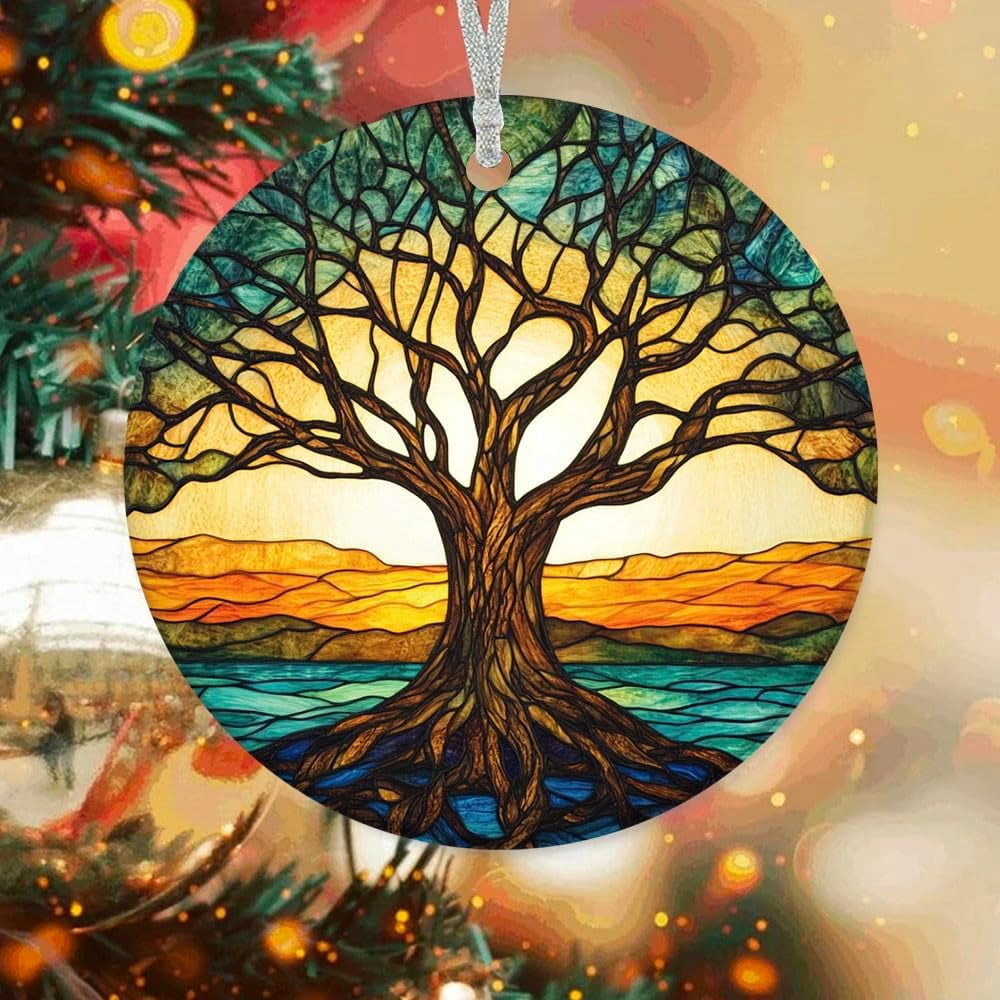 Christmas Ornaments Tree of Life, Tree of Life Ornament, Tree of Life ...