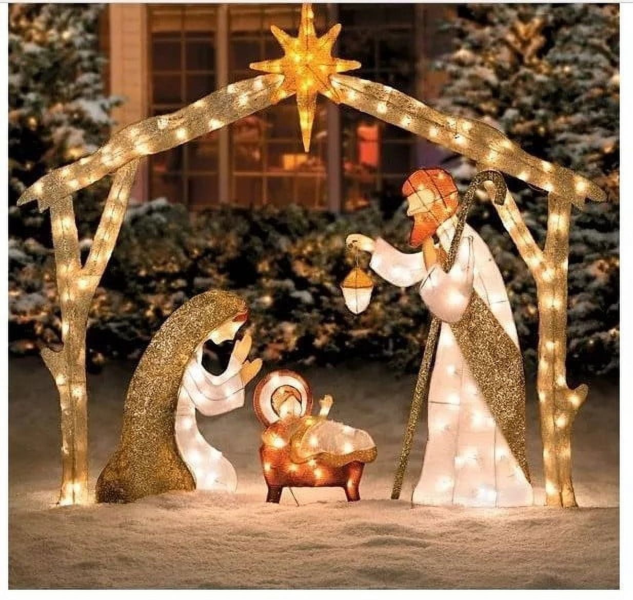 Outdoor Christmas Nativity Set