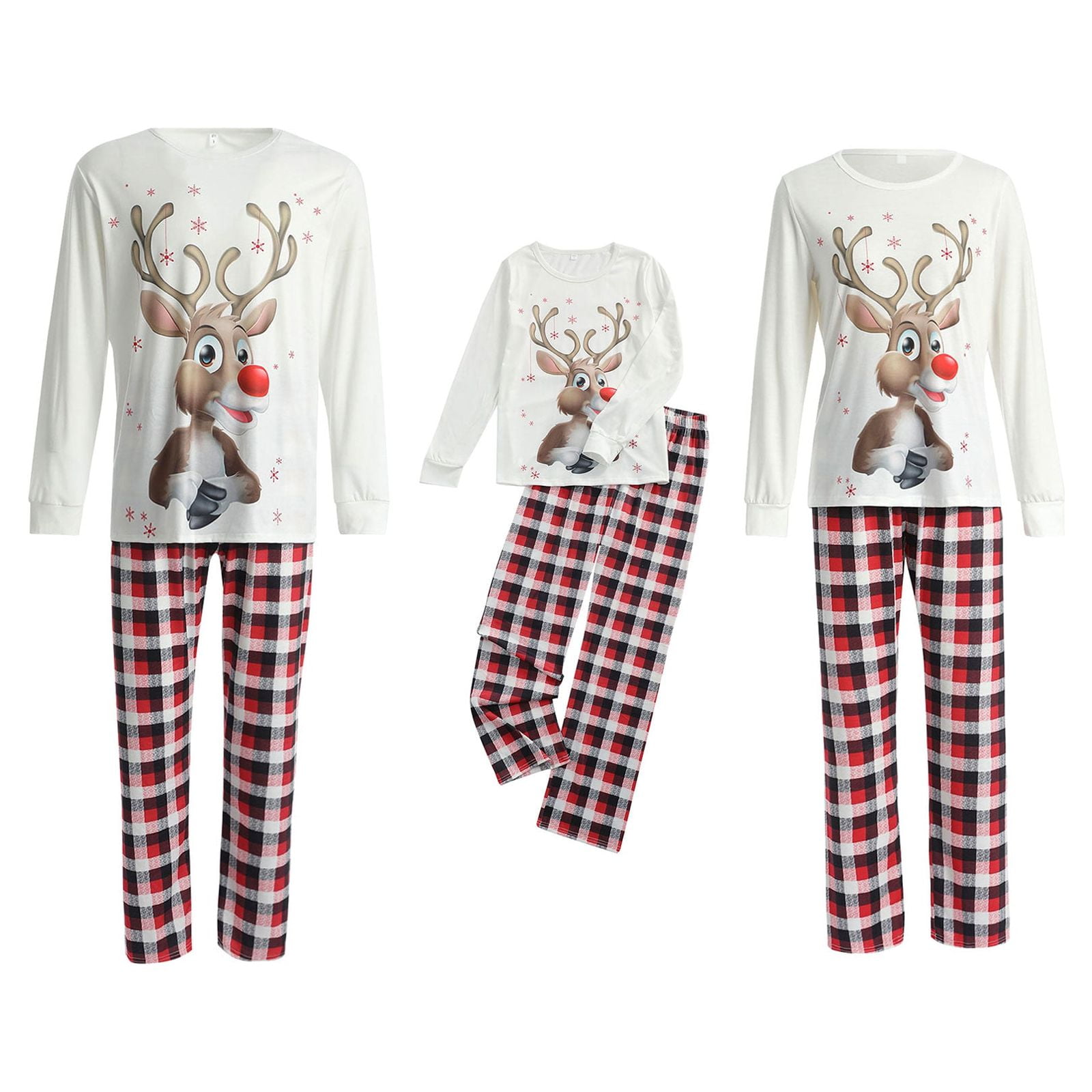 Christmas Pajamas Family Matching Sets Christmas Pjs Xmas Sleepwear ...
