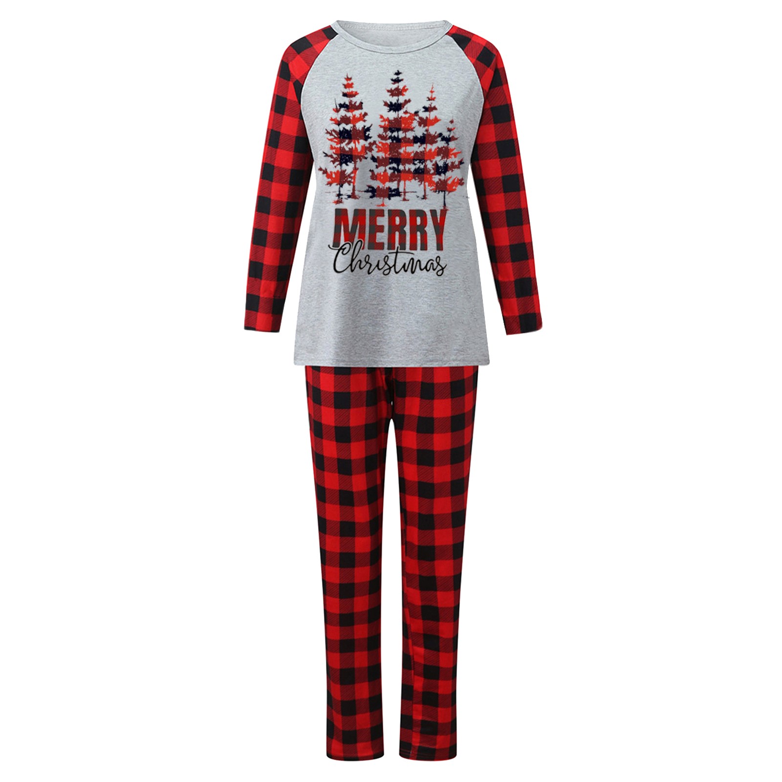 Christmas Pajamas Festive Christmas Pajamas Set for Women Long Sleeve ...