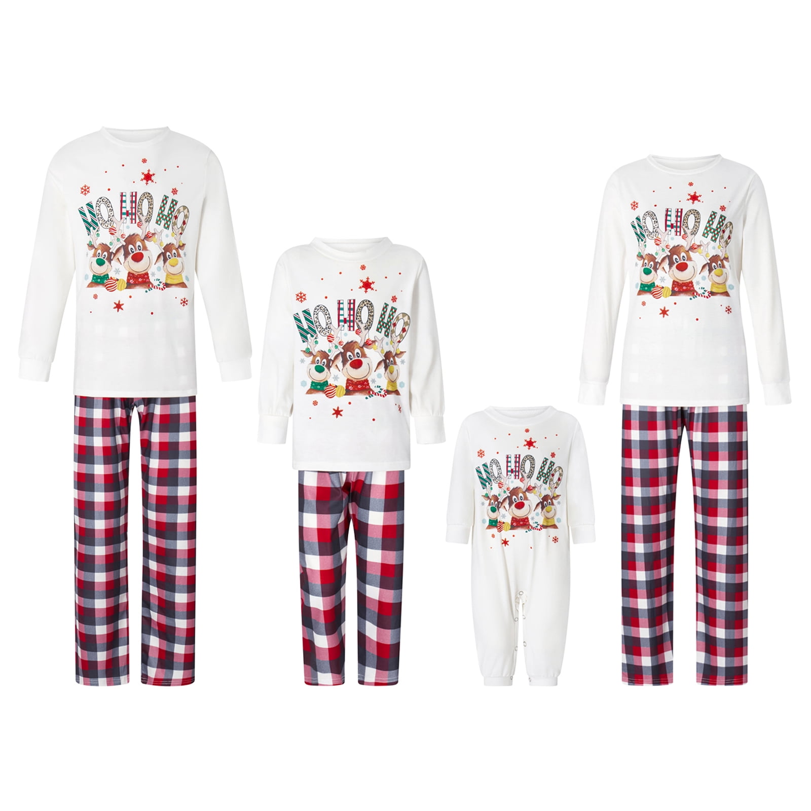 Christmas Pajamas For Family Holiday Family Christmas Pjs Matching Sets ...