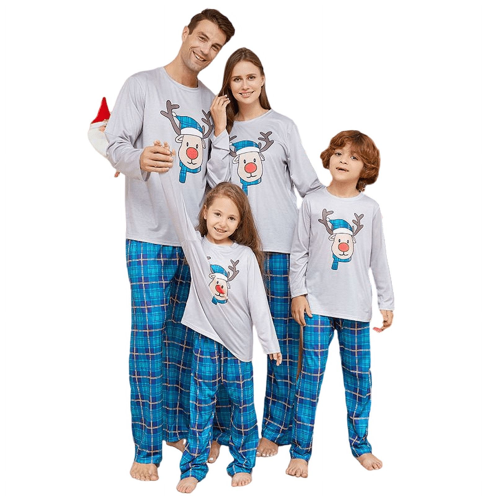 Christmas Pajamas for Family Matching Holiday Couple Xmas Sets Festive ...
