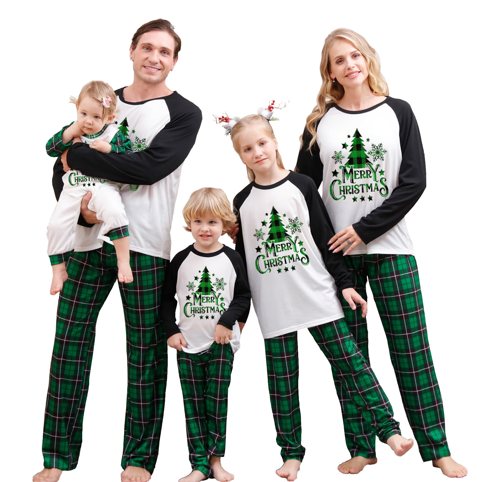 Christmas Pajamas for Family Matching Xmas Pajamas Holiday Pajamas Kids ...