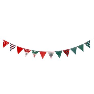 Skycase Merry Christmas Banner,Felt Christmas Banners Bunting,8 PCS ...