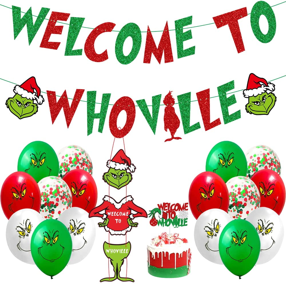 Whoville Christmas Office Decorations
