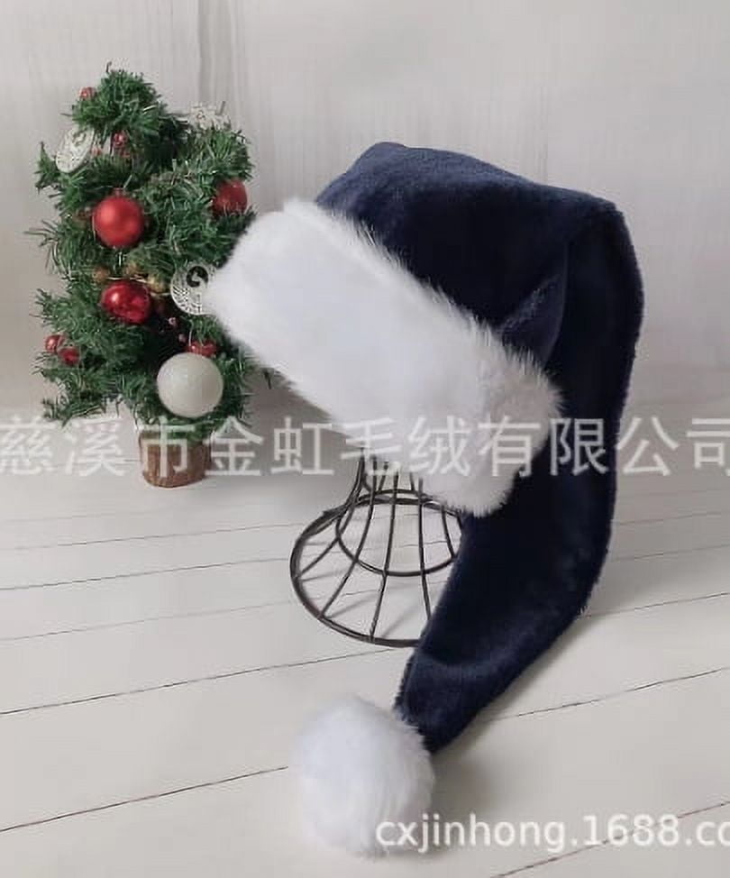 Christmas Party Hat Classic Holiday Santa Hats for Adult Kids - Walmart.com