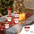Christmas Party Supplies Bundle - 20 PCS Disposable Tableware Set ...