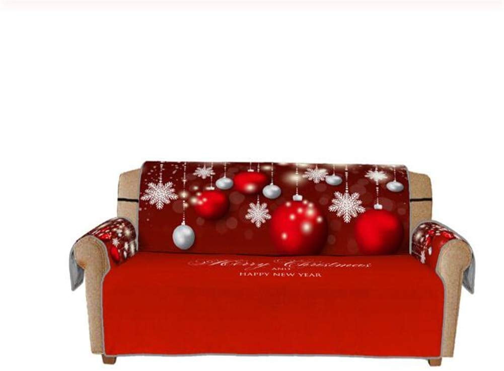 Christmas Pattern 3D Christmas Sofa Cover Set Sofa Couch Cover Sofa ...