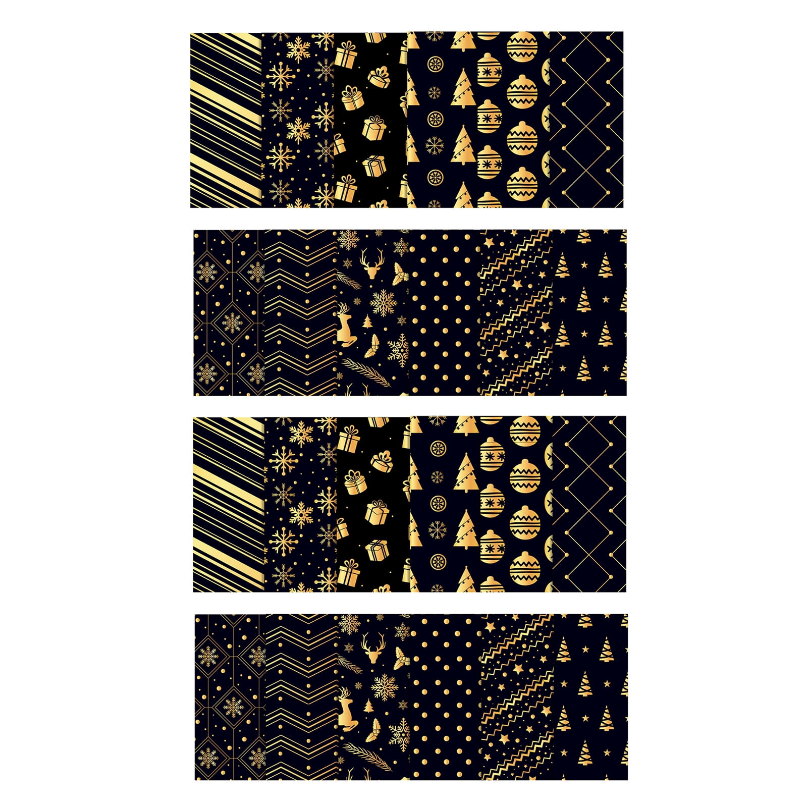 Christmas Pattern Cardstock Cardstock Paper 24pcs/set Christmas ...