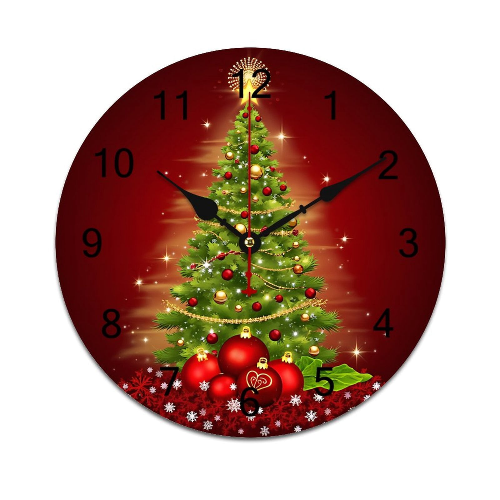 Christmas Pattern Snowflakes Christmas Trees Cartoon Santa Word Saying ...