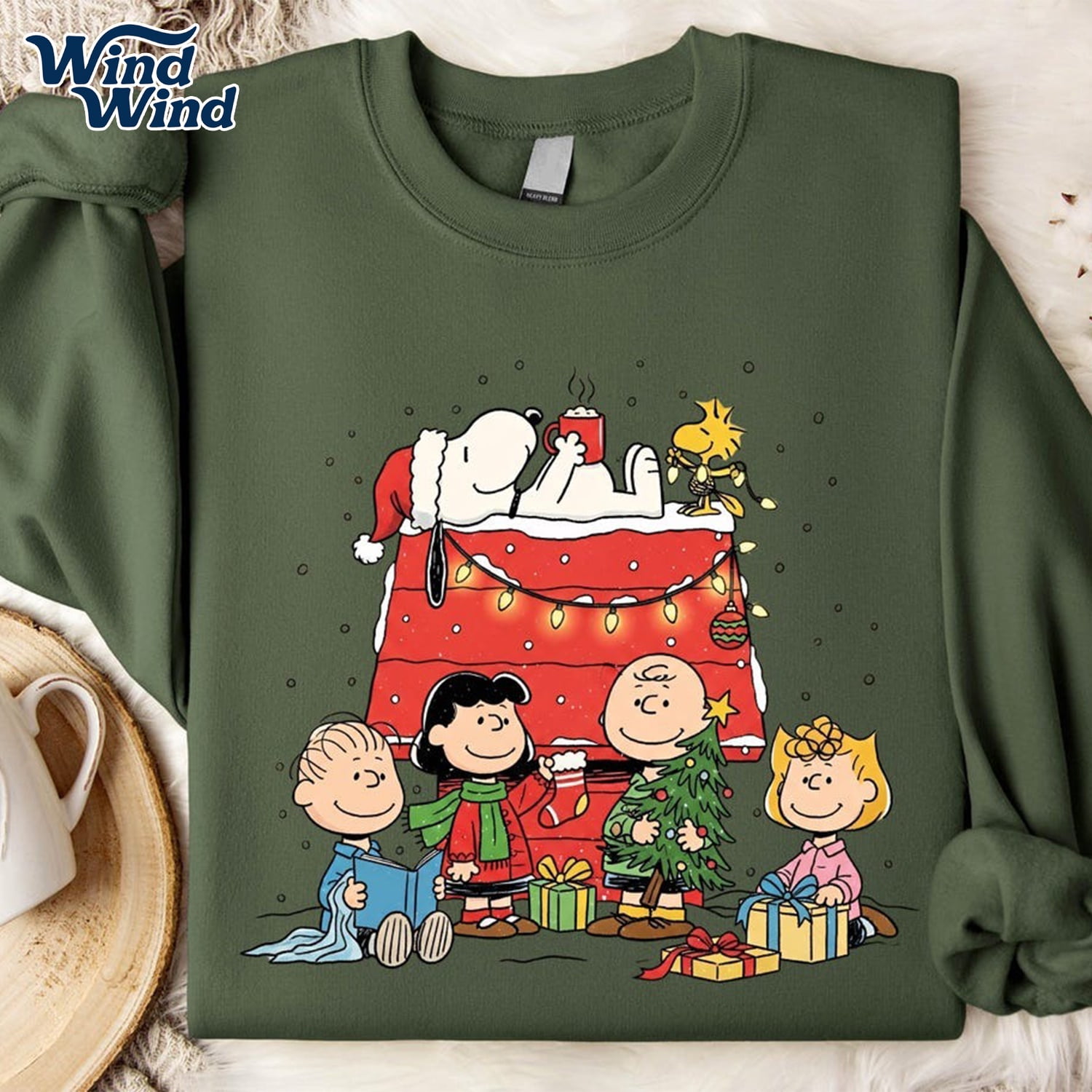 Christmas Peanuts Sweatshirt, Snoopy Christmas Tee, Merry Christmas ...