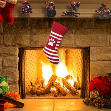 Esho Christmas Stocking Dog Toys, Xmas Pet Dog Toy Set Santa Clus,Balls ...