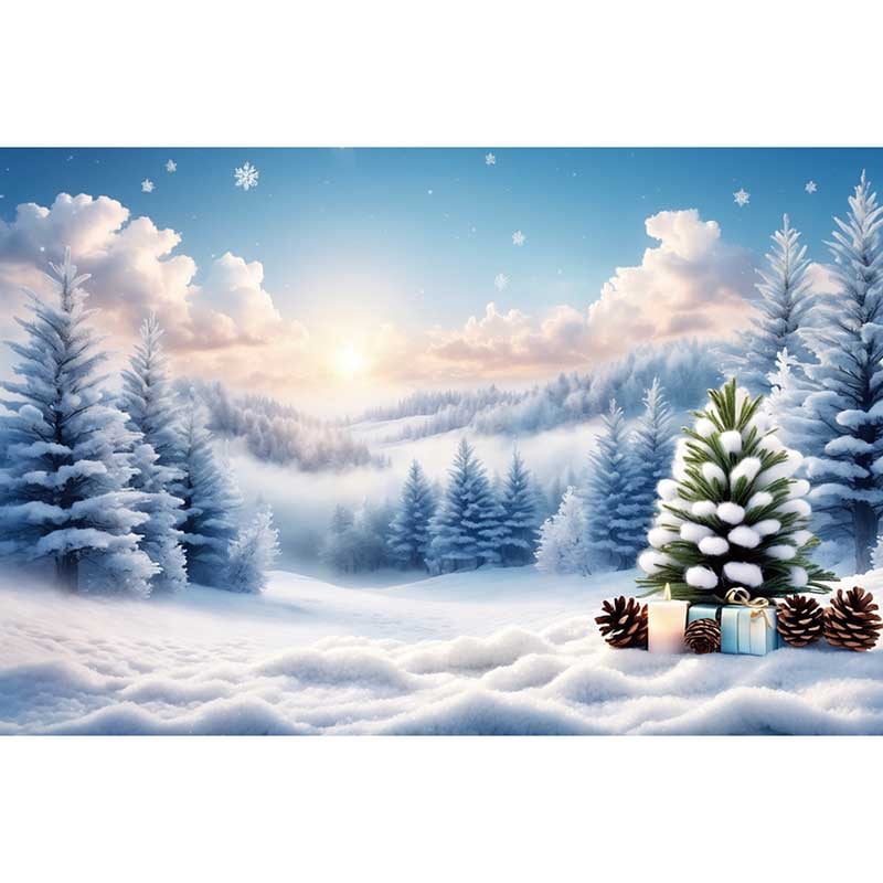 Christmas Photography Backdrops Winter ration Photo Studio Background ...