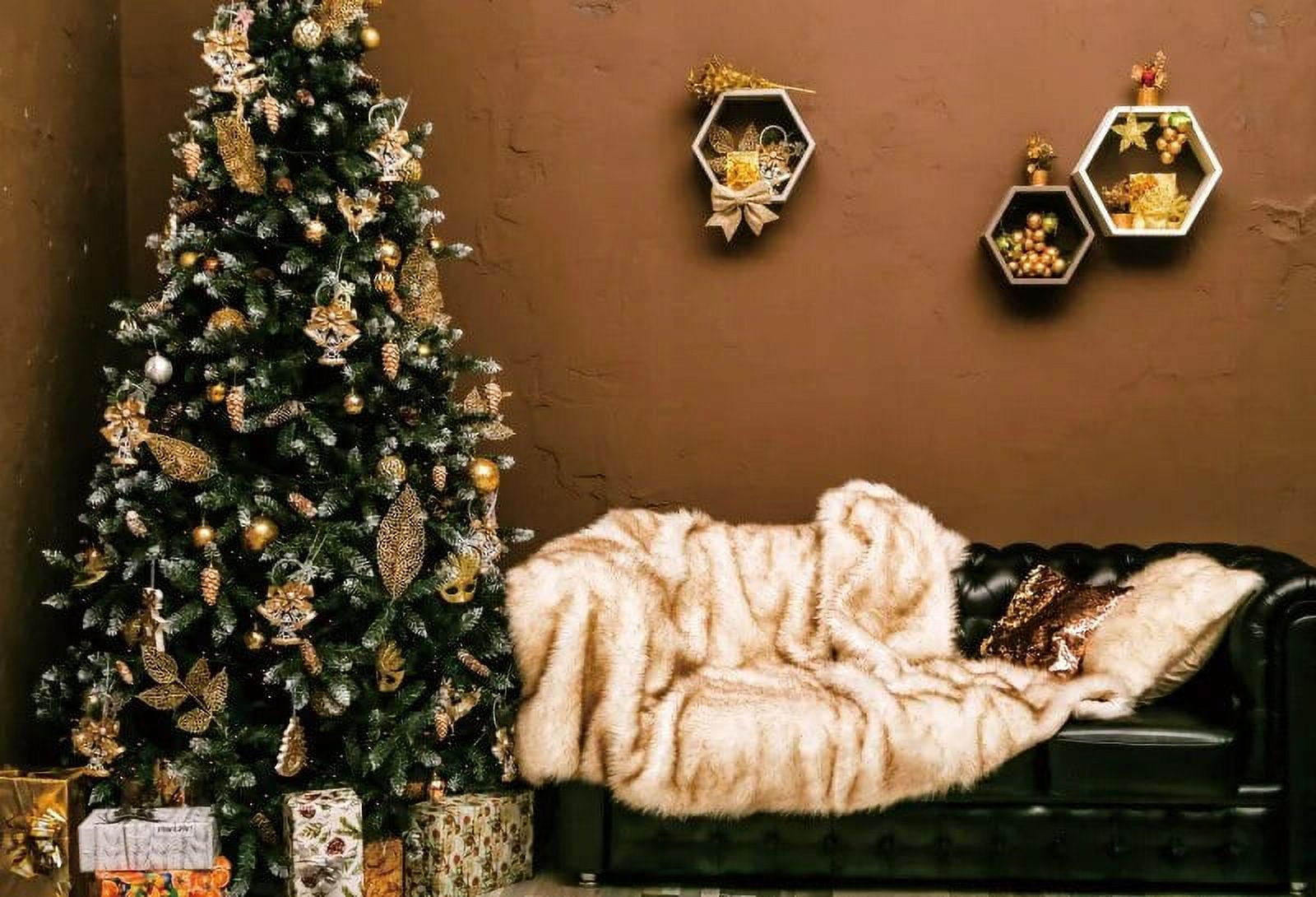 Christmas Photozone Bookshelf Light Pillows Bedroom Decor Photography ...