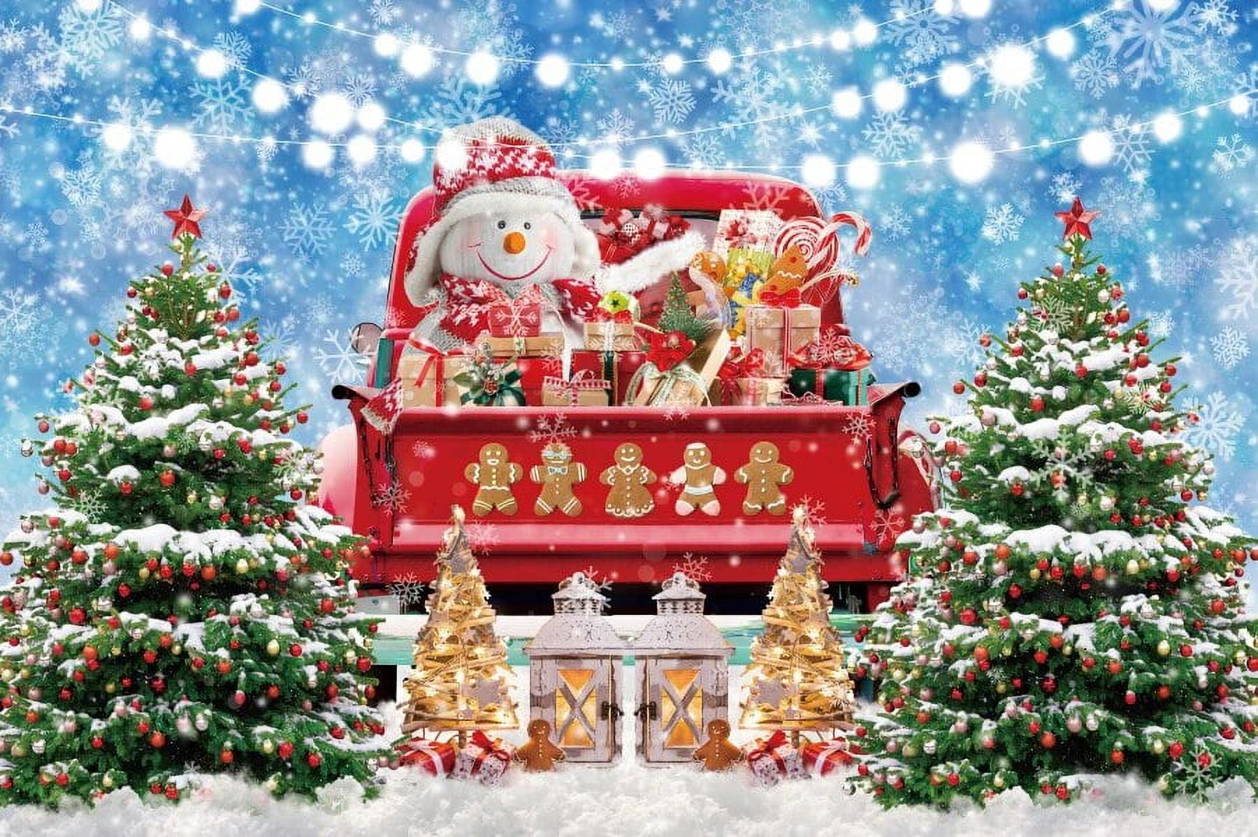 Christmas Photozone Bookshelf Light Pillows Bedroom Decor Photography ...