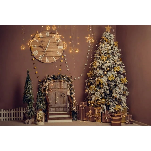 Christmas Photozone Bookshelf Light Pillows Bedroom Decor Photography ...