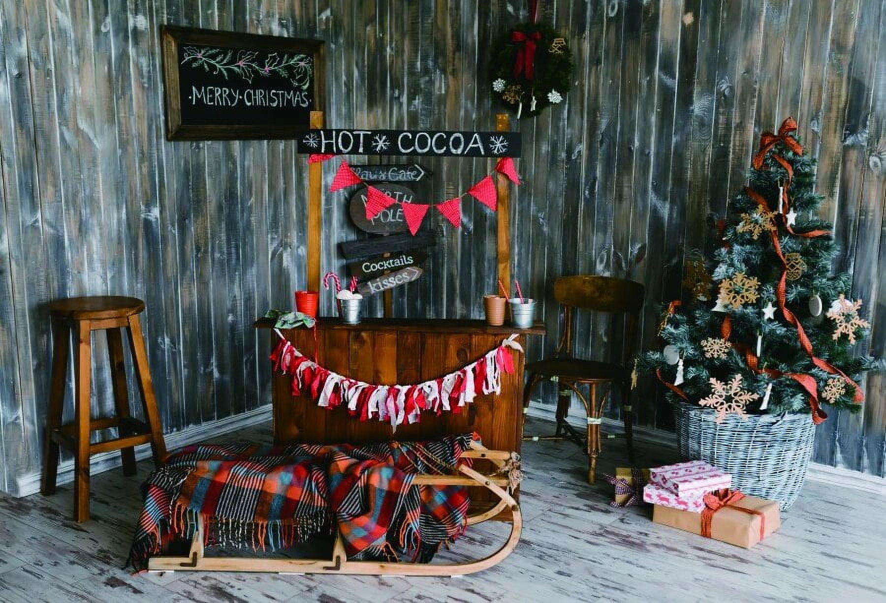 Christmas Photozone Bookshelf Light Pillows Bedroom Decor Photography ...