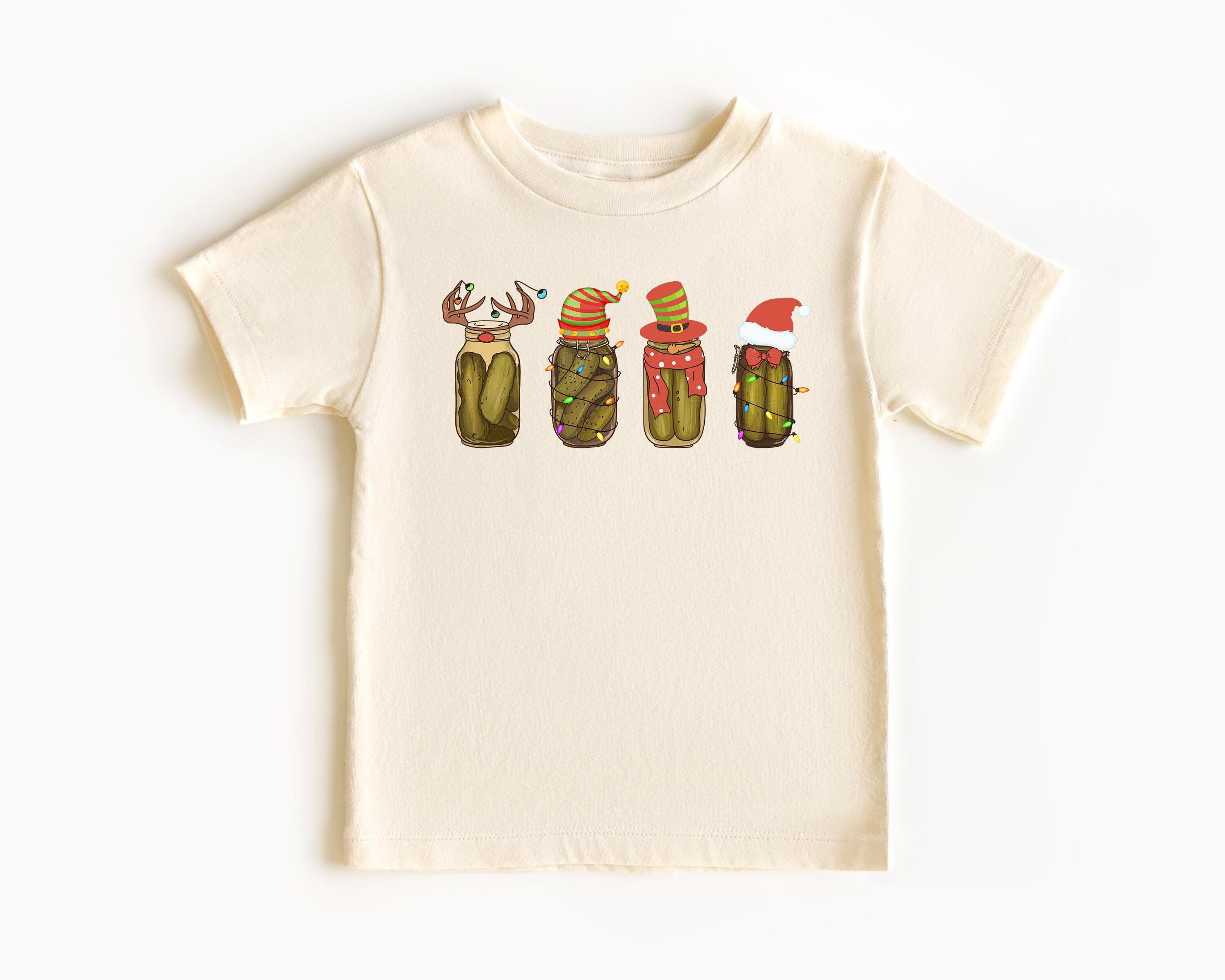 Christmas Pickle Funny Christmas Pickle Shirt Retro Canned Pickles ...