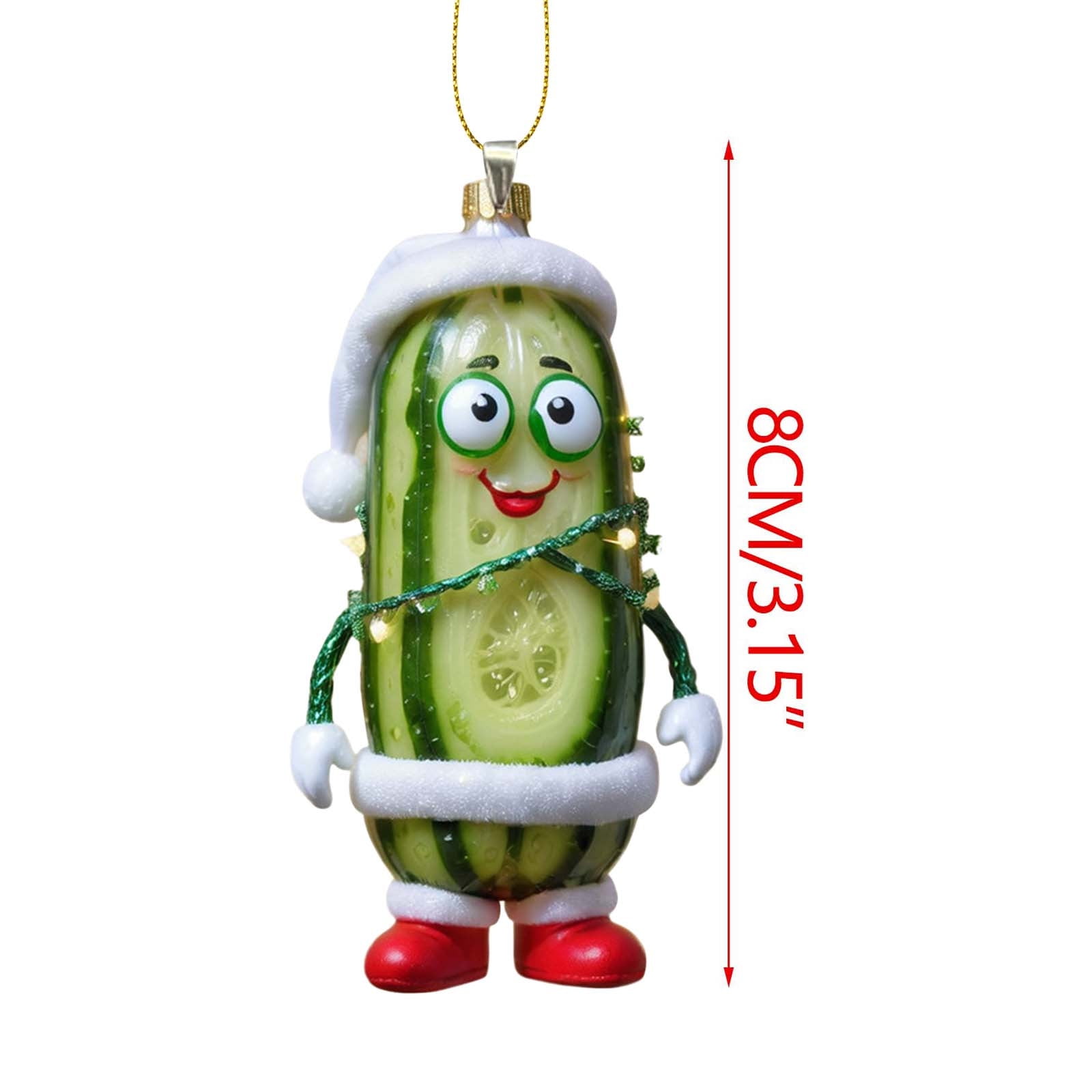 Christmas Pickle Theme Hanging- Adorable Pickle Ornaments for Christmas ...