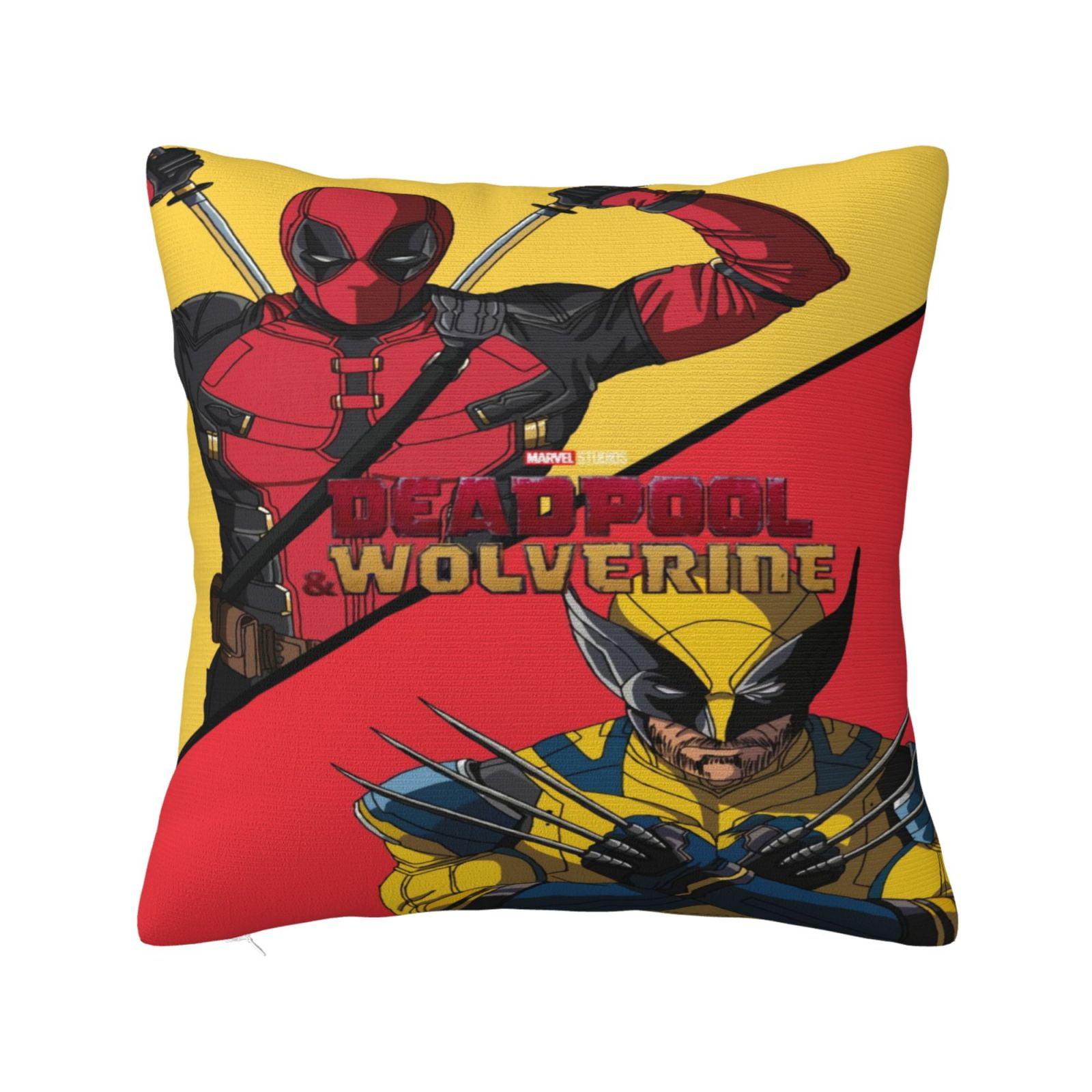 Christmas Pillow Covers 20x20 inch,Deadpool & Wolverine Throw Pillow ...